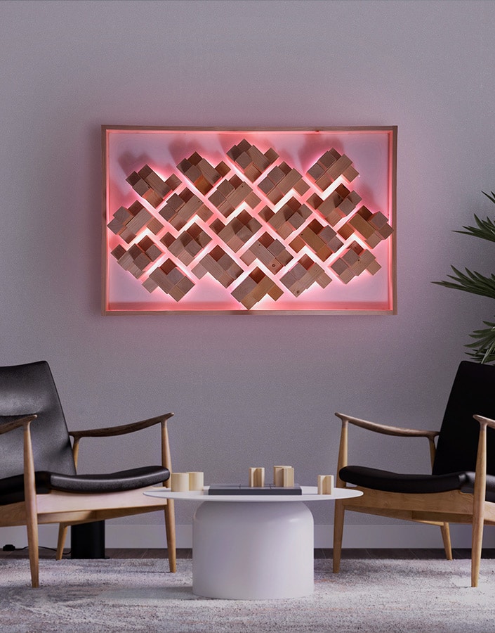 Interactive Light Sculptures | Geometric Art | Futuretro